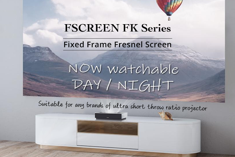 Fscreen Fresnel ALR Projection Screen for Laser TV, Fresnel Lens