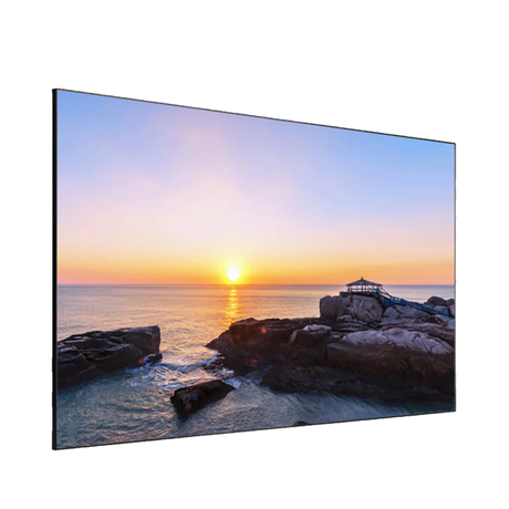 FSCREEN Iris Series Fresnel ALR Flat Panel Hard Projection Screen-100 ...